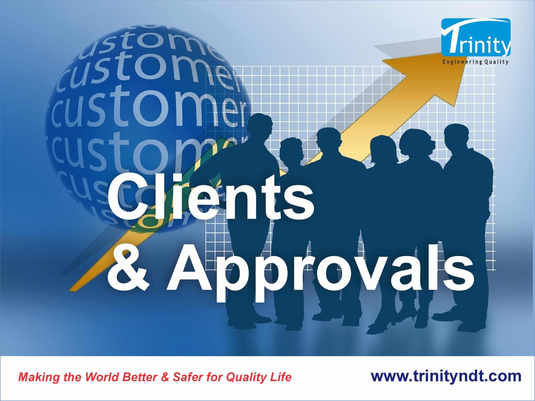 Trinity NDT Clients & Approvals | NDT & Welding Services Bangalore