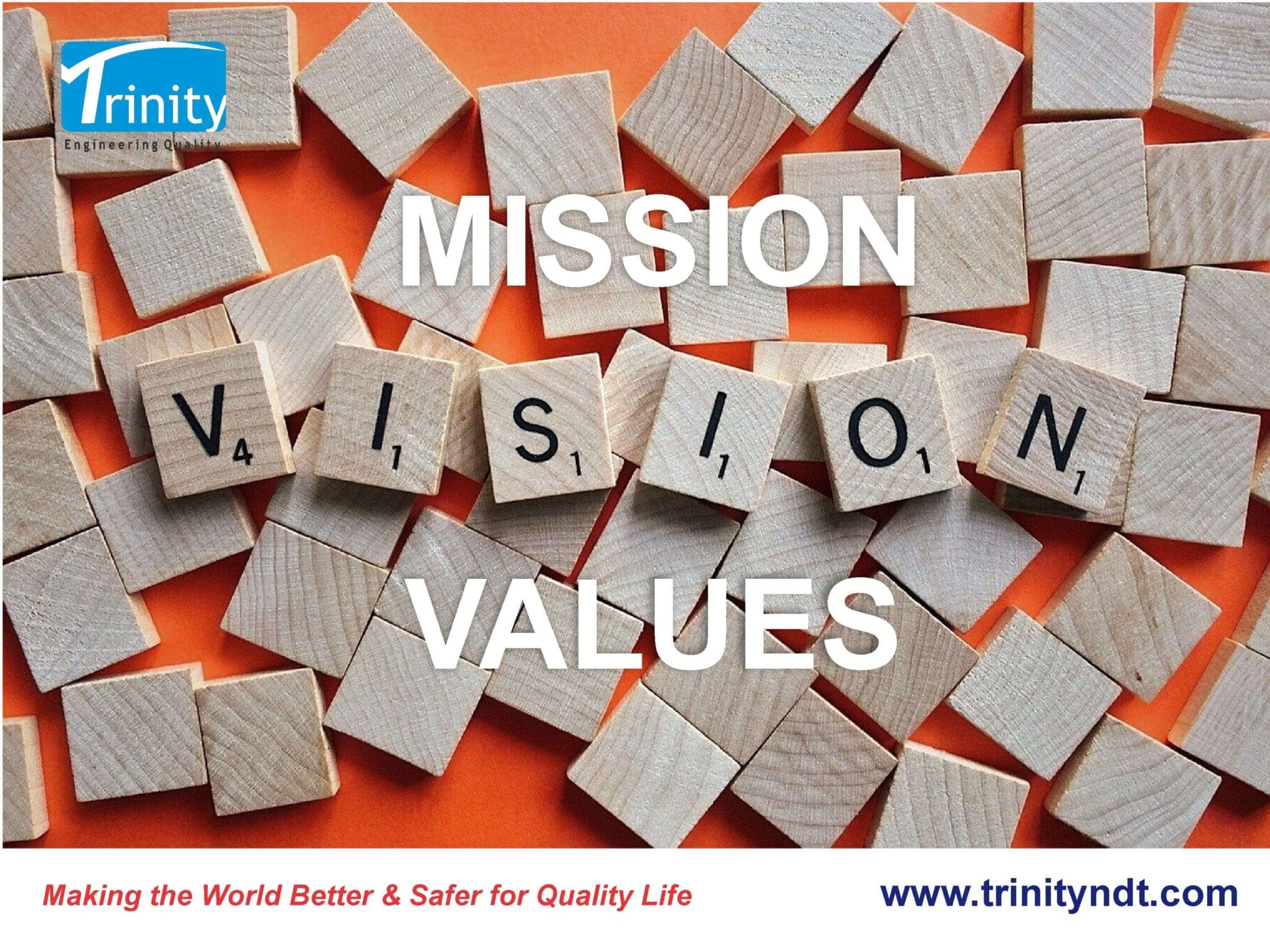 Vision Mission Objectives Trinity NDT Testing Bangalore India | Test ...