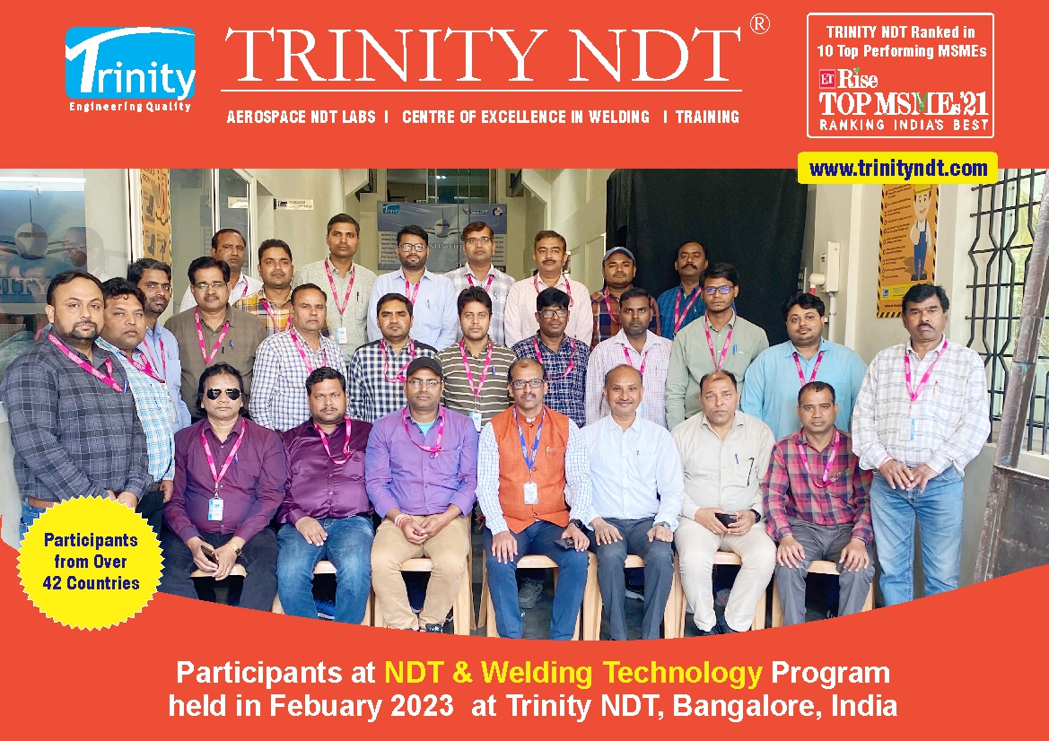 Trinity NDT Best Reviews Feedback Welding training Courses | Test Lab ...